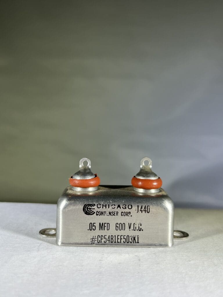 CP54B1EF503K1 High Voltage Capacitor .05 MFD 600 VDC P/N 1440 Chicago ...