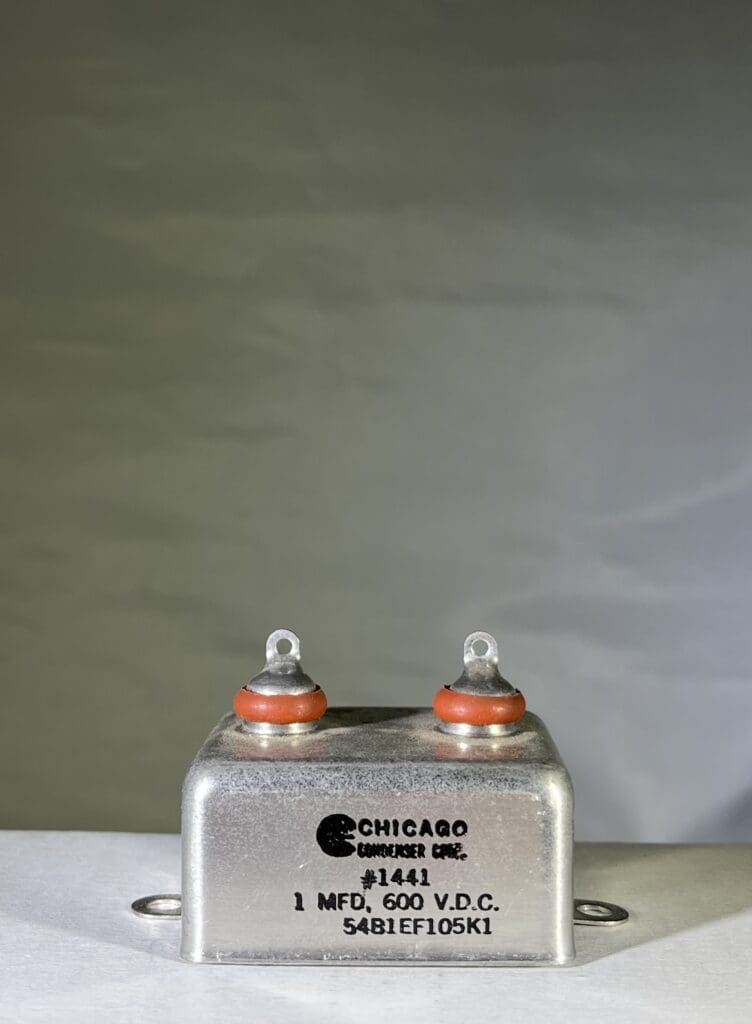 CP54B1EF105K1 High Voltage Capacitor 1 MFD 600 VDC P/N 1441 Chicago ...