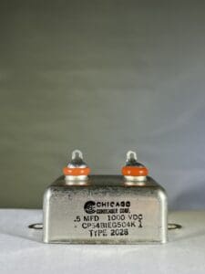 CP54B1EG504K1 High Voltage Capacitor .5 MFD 1000 VDC P/N 2028 Chicago ...