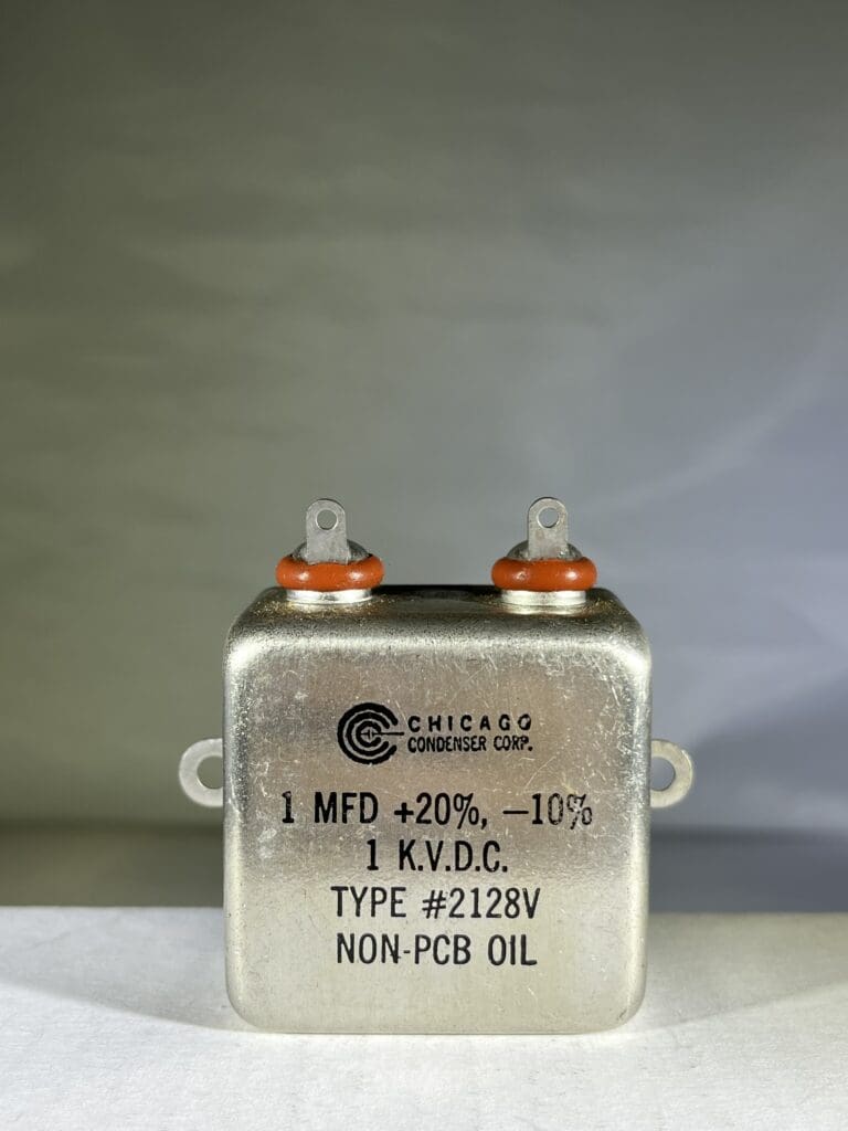 CP53B1EG105K1 High Voltage Capacitor 1 MFD 1000 VDC P/N 2128V Chicago ...