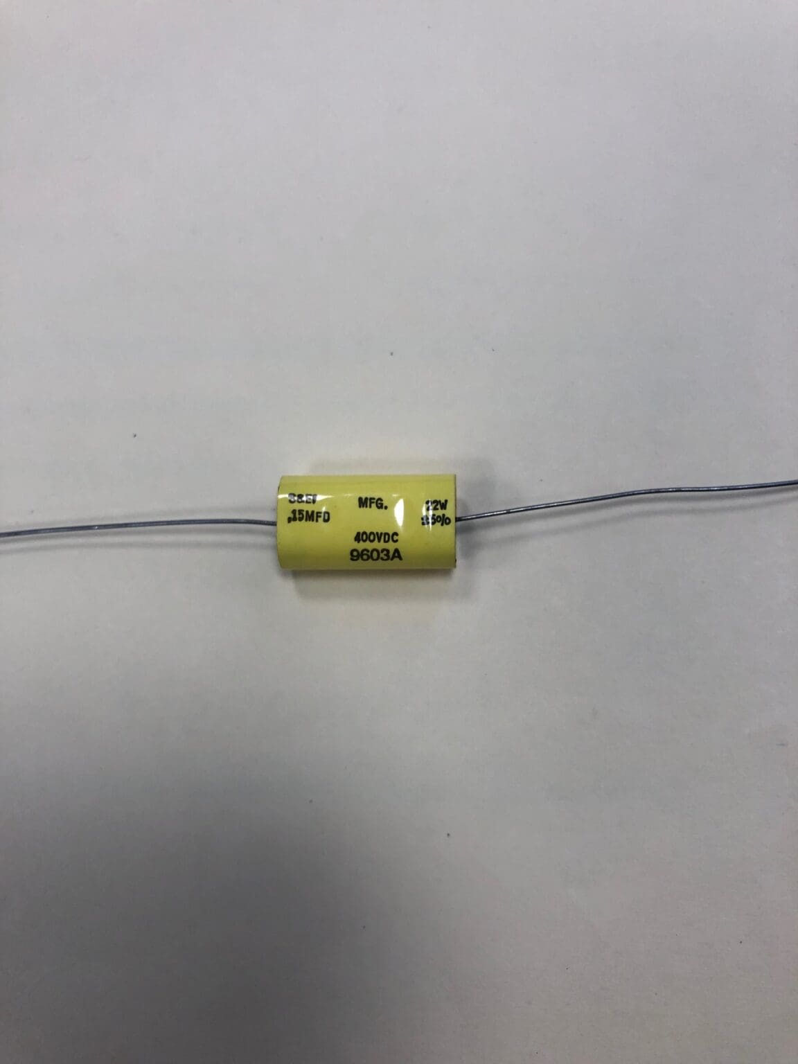 22WE154J 0.15 uF 400 VDC Capacitor - Capacitor Industries