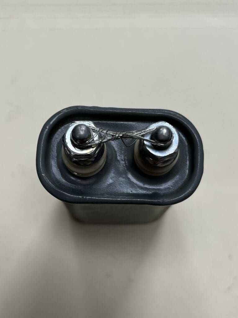 High Voltage Capacitor .5 MFD 2000 VDC P/N 4544 Chicago Condenser Corp ...