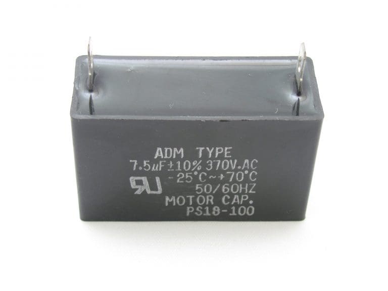 ADM370A755K 7.5 uF 370 VAC Capacitor - Capacitor Industries