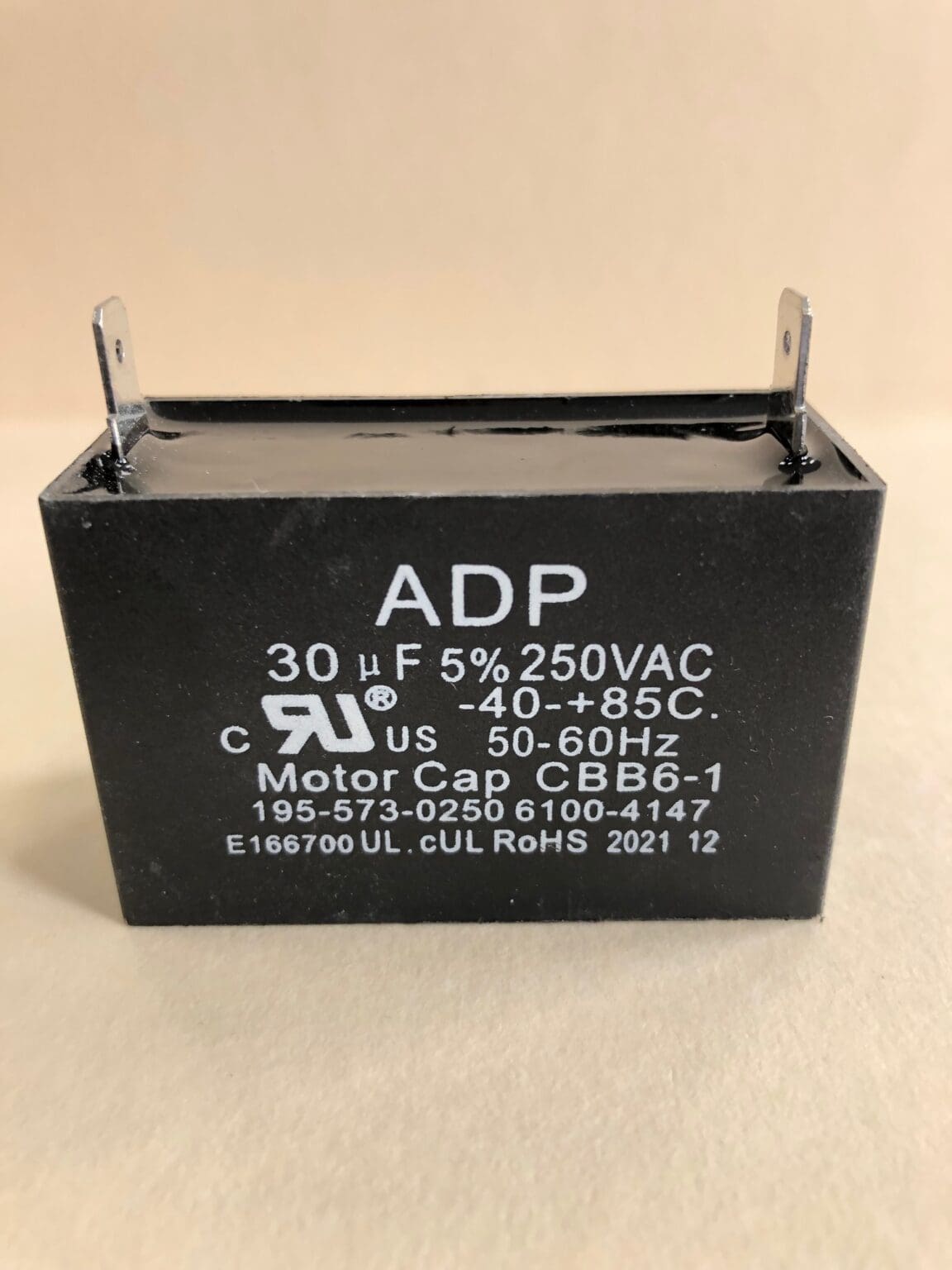 ADP250E306J-M4 30 uF 250 VAC Capacitor - Capacitor Industries