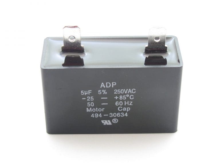 ADP250E505J 5 uF 250 VAC Capacitor 494-30634 - Capacitor Industries