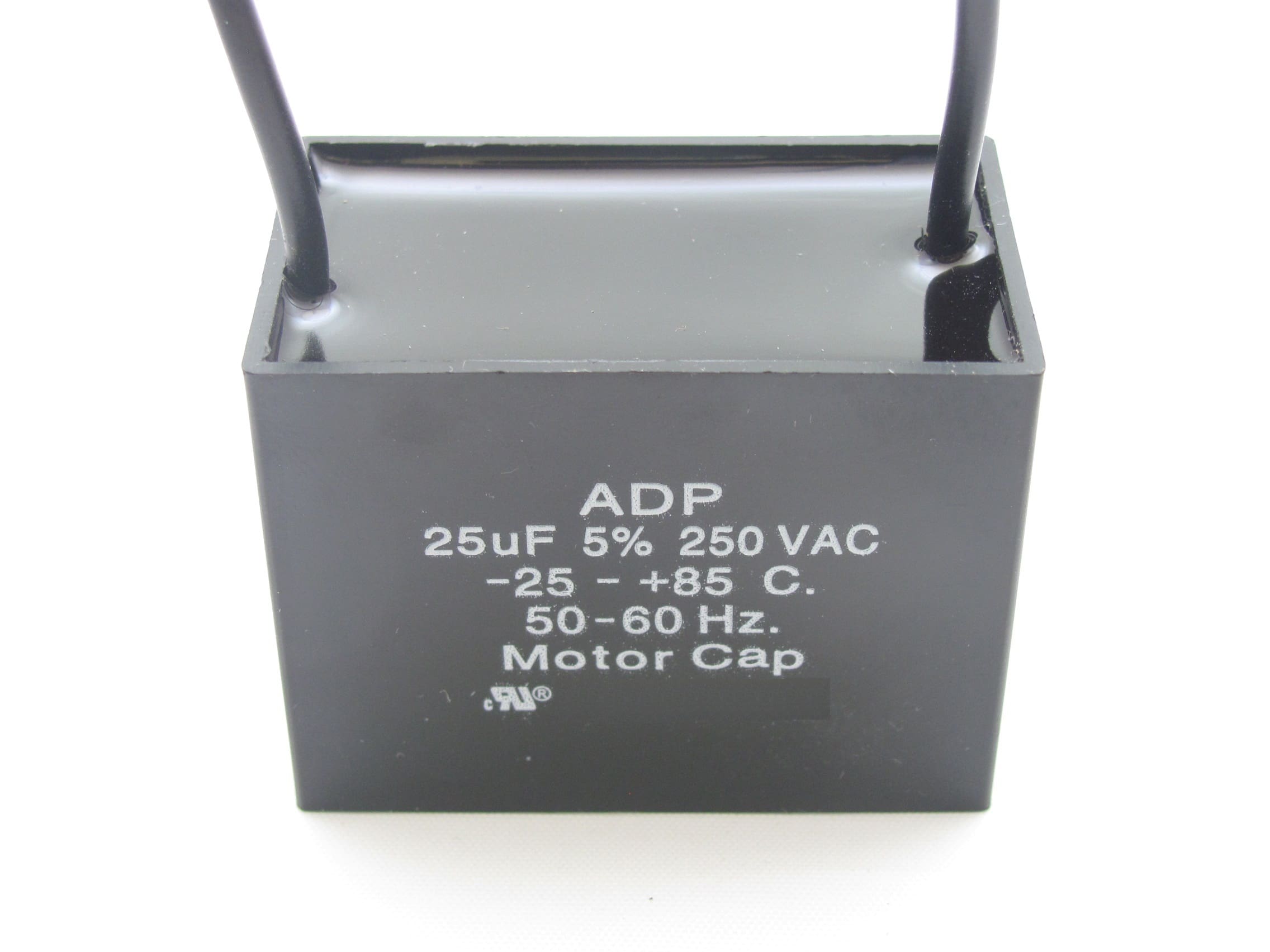 NBA Licensed Headwear 25uF 250VAC CBB60 Motor Run Capacitor - 2 Wire 25 ...