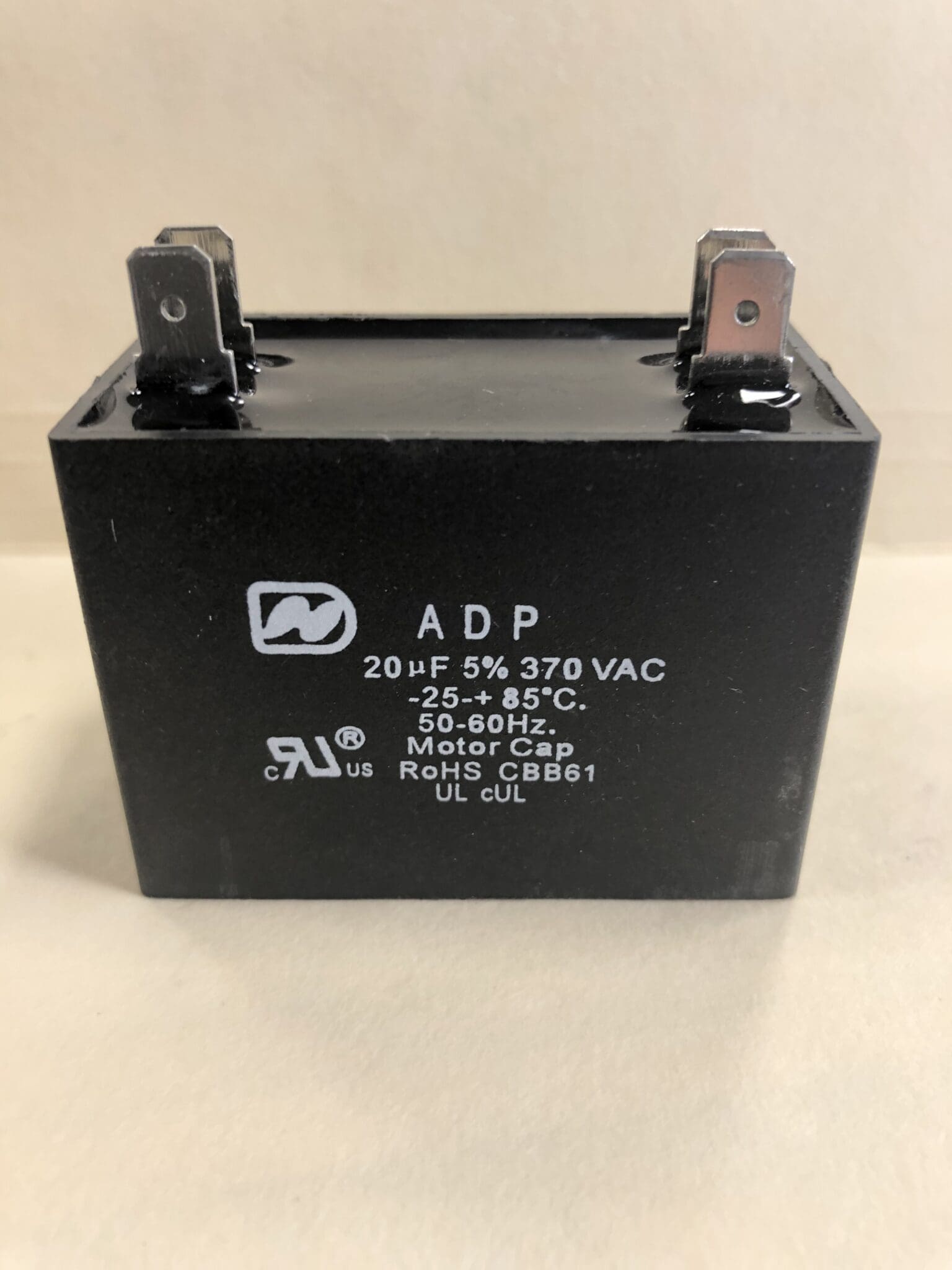 ADP370F206J 20 uF 370 VAC Capacitor CAP1027 - Capacitor Industries
