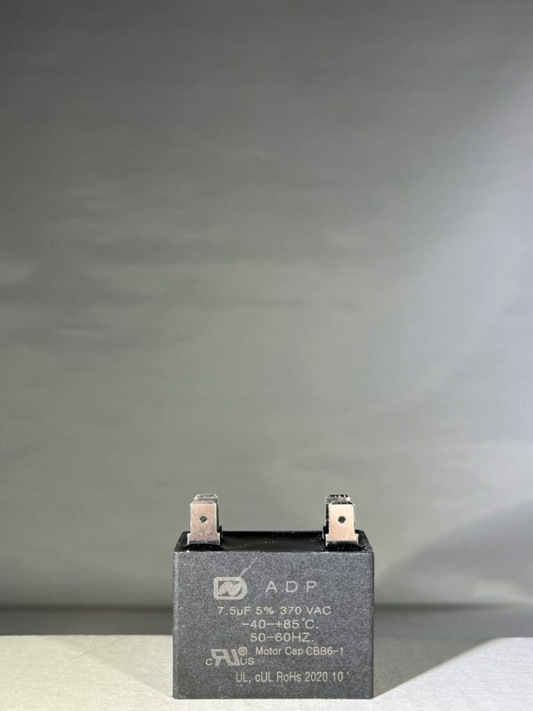 ADP370F755J 7.5 uF 370 VAC Run Capacitor CAP1017 - Capacitor Industries