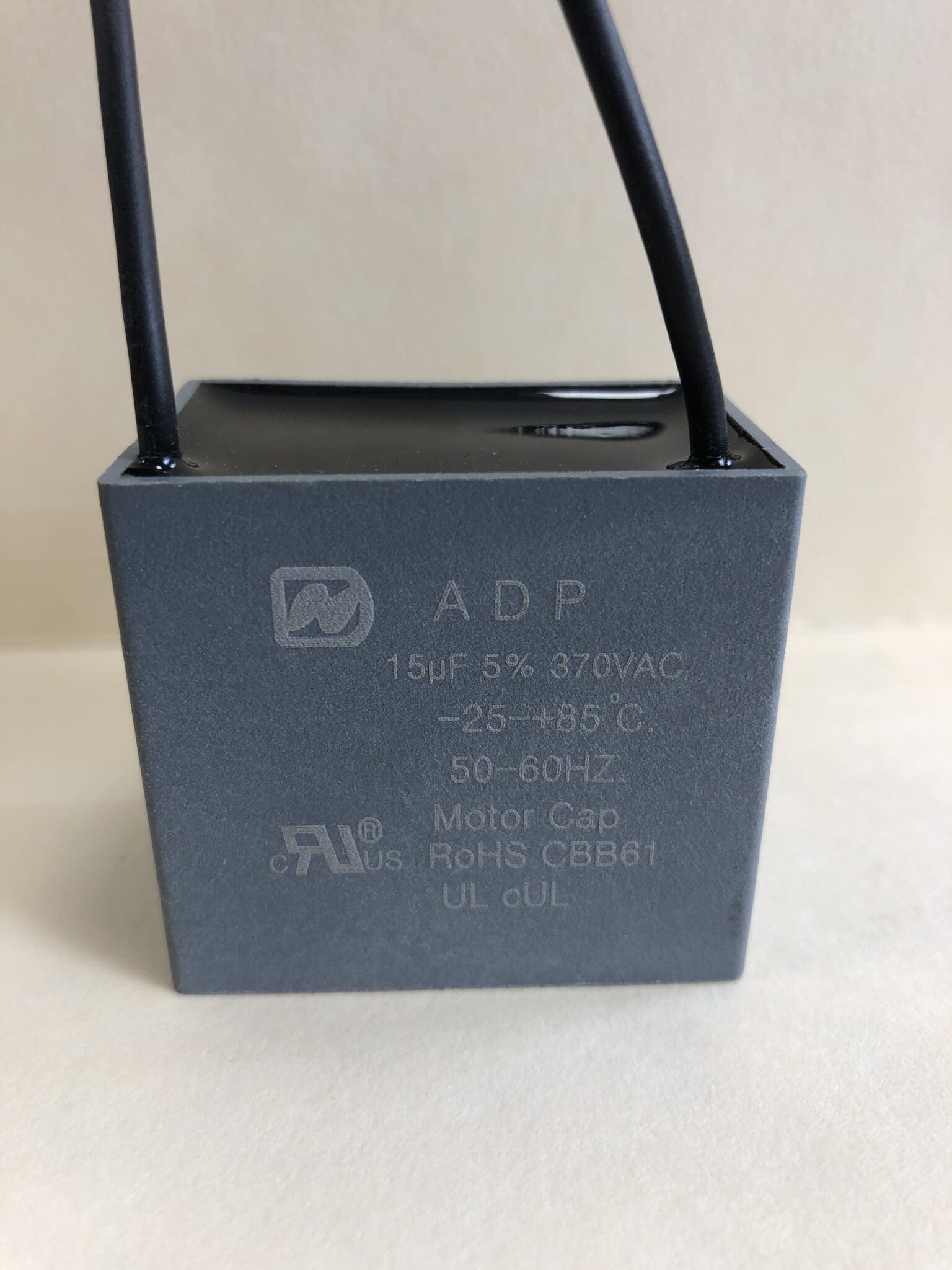 ADP370M156J-M1 15 uF 370 VAC Capacitor - Capacitor Industries