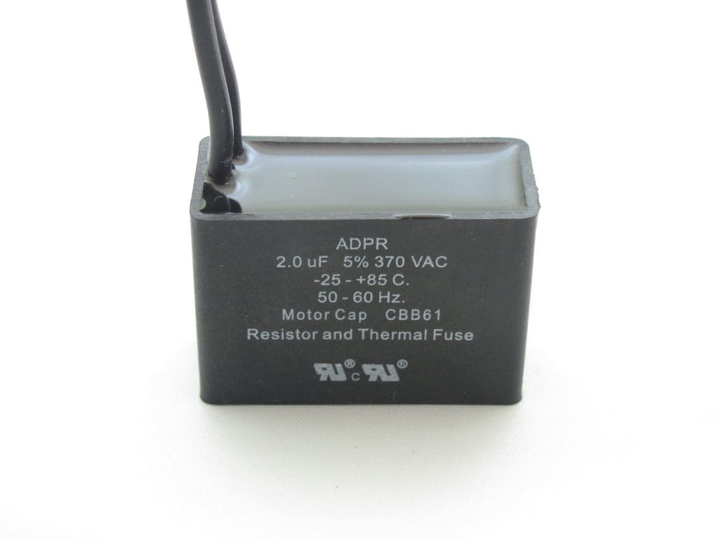 ADPR370M205JN 2 uF 370 VAC Capacitor C-1298 - Capacitor Industries