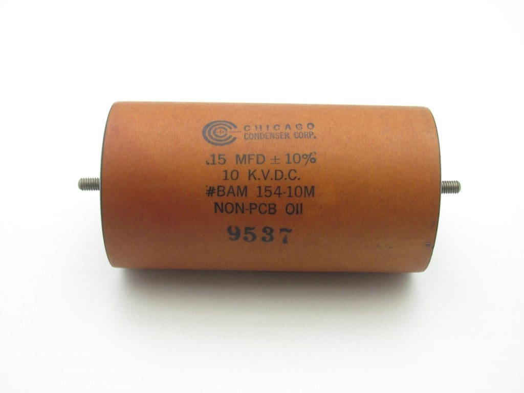 BAM154-10M-M1 0.15 uF 10 KVDC Capacitor - Capacitor Industries