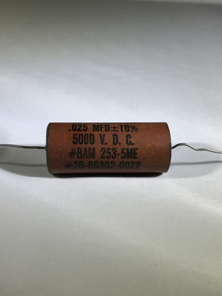 BAM253-5ME .025 uF 5000 VDC Capacitor - Capacitor Industries