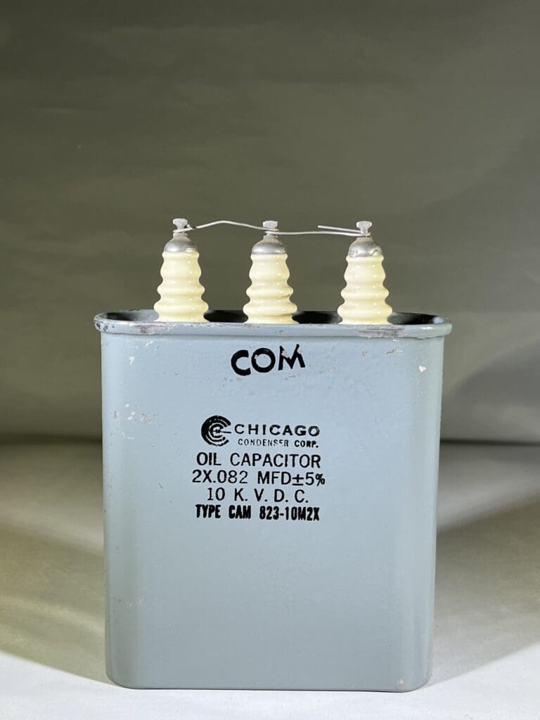 CAM823-10M2X 2×.082 uF 10000 VDC Capacitor - Capacitor Industries