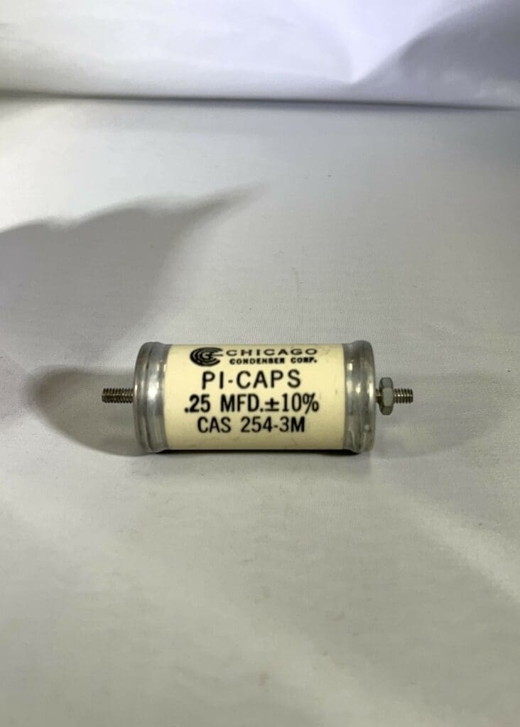 CAS254-3M .25 uF Capacitor - Capacitor Industries