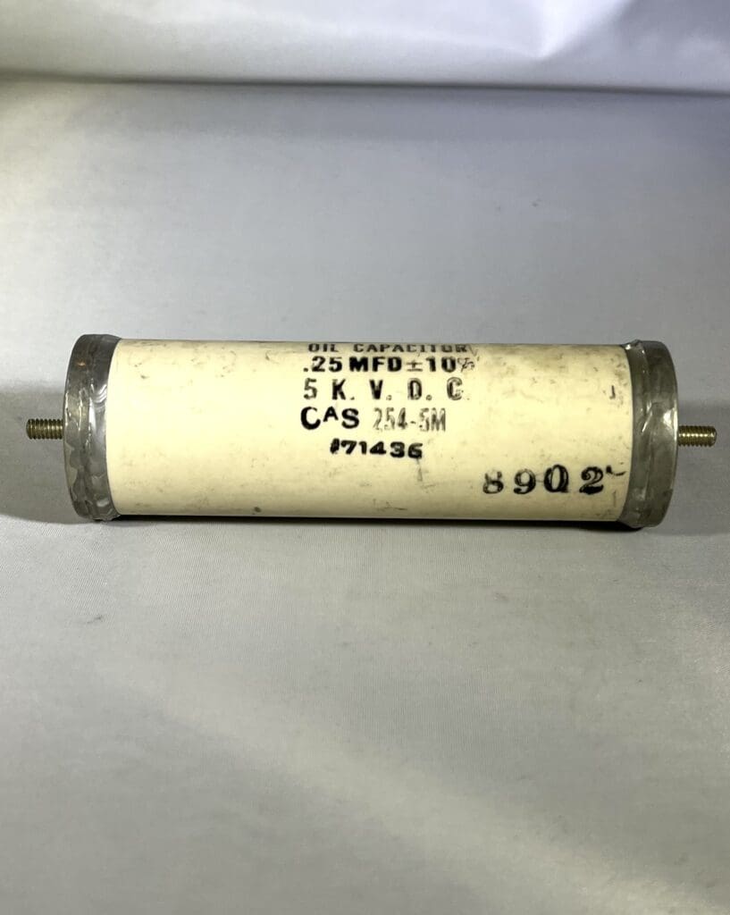 CAS254-5M .25 uF 5000 VDC Capacitor - Capacitor Industries