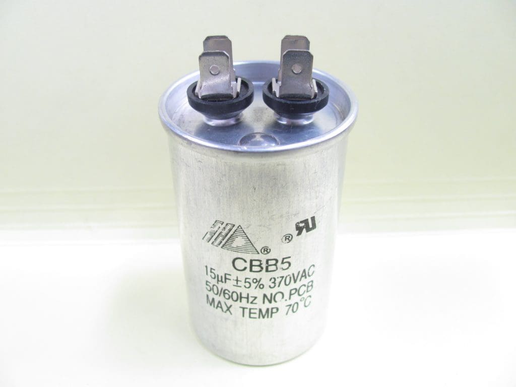 CBB5-3GJ015 15 uF 370 VAC Capacitor - Capacitor Industries