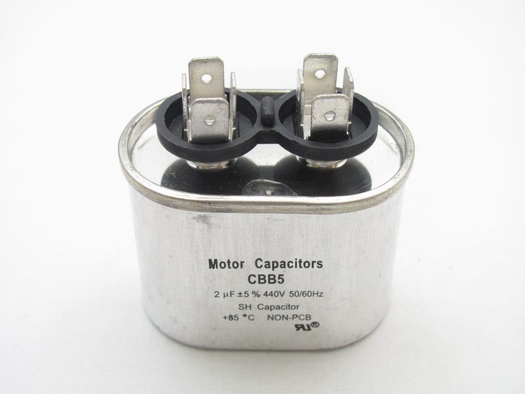 CBB65-440V205 (CBB5) 2 uF MFD 440 VAC Motor Capacitor A-8203-2.0 ...