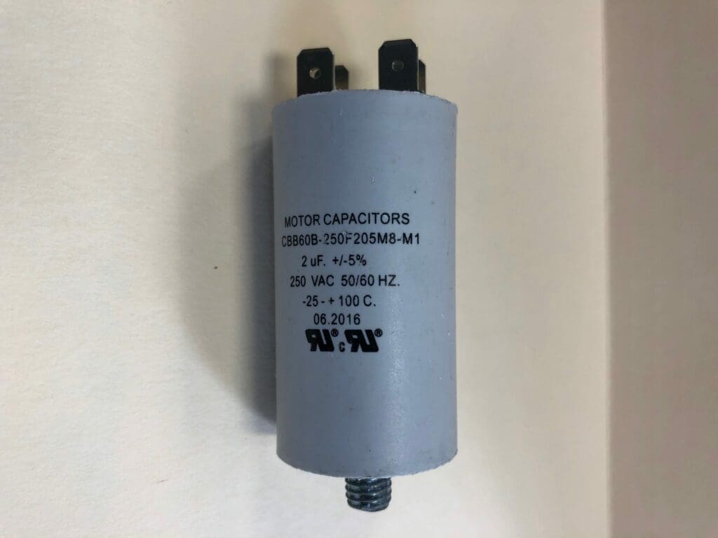 CBB60B-250F205M8-M1 2.0 uF 250 VAC Capacitor - Capacitor Industries