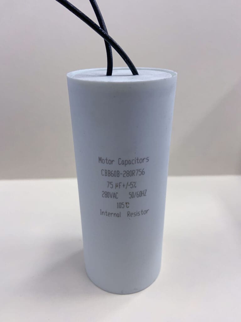CBB60B-280R756 75 uF 280 VAC Capacitor - Capacitor Industries