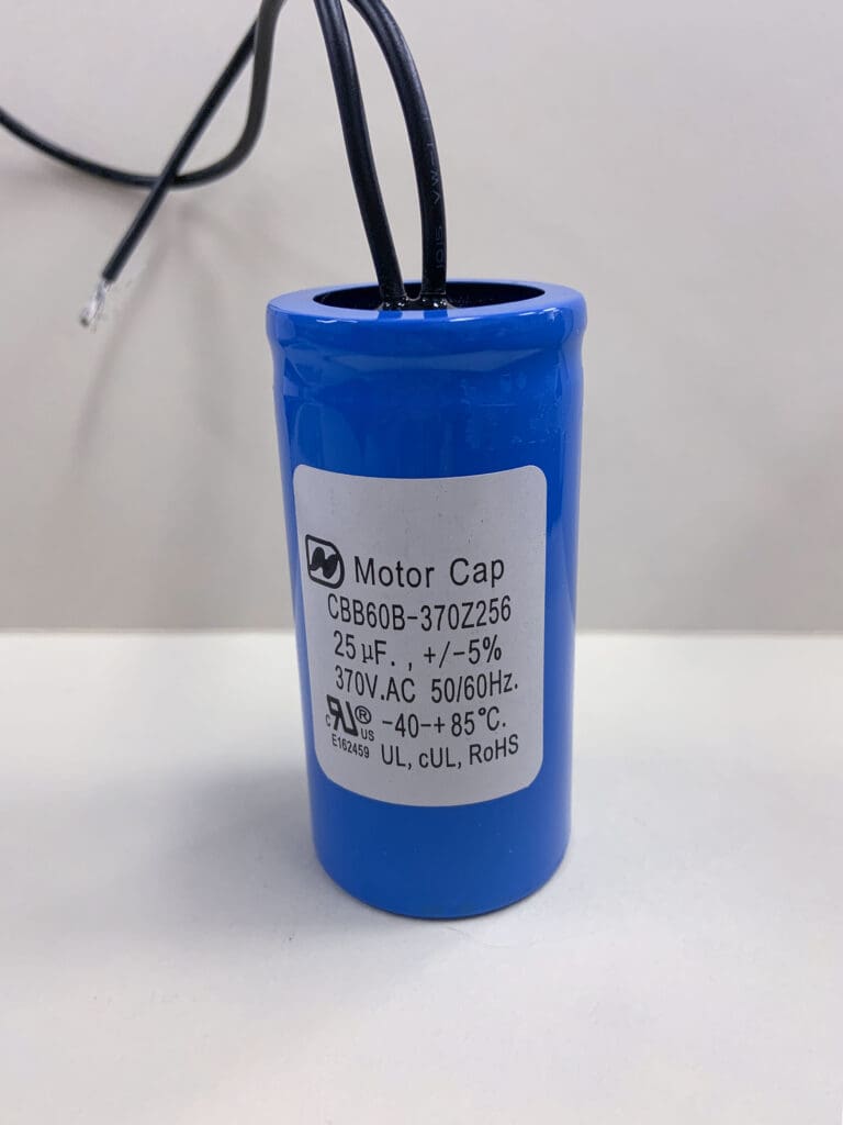 CBB60B-370Z256 25 uF 370 VAC Capacitor - Capacitor Industries