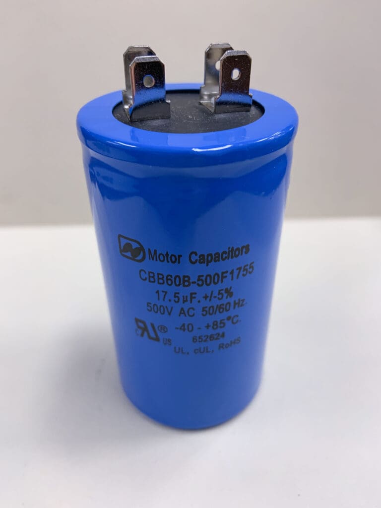 CBB60B-500F1755 17.5 uF 500 VAC Capacitor 652624 - Capacitor Industries