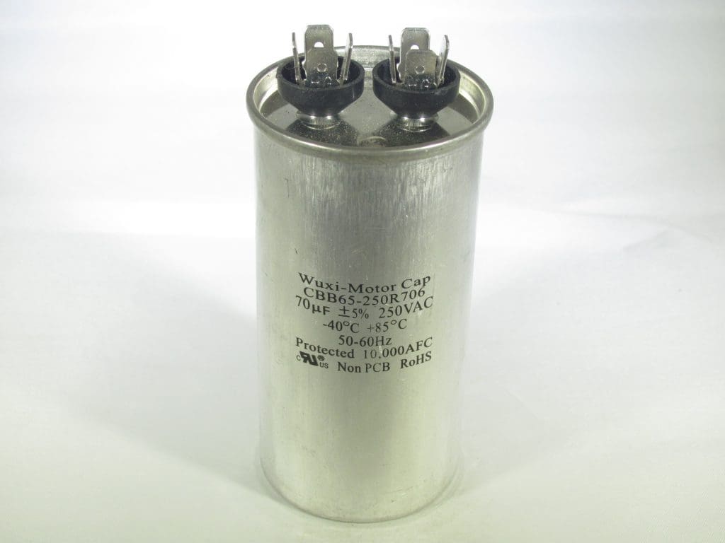 CBB65-250R706 70 uF 250 VAC Capacitor - Capacitor Industries