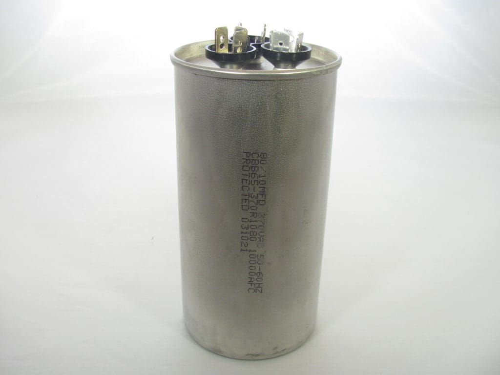 CBB65-370R1080-M1 10+80 uF 370 VAC Capacitor - Capacitor Industries