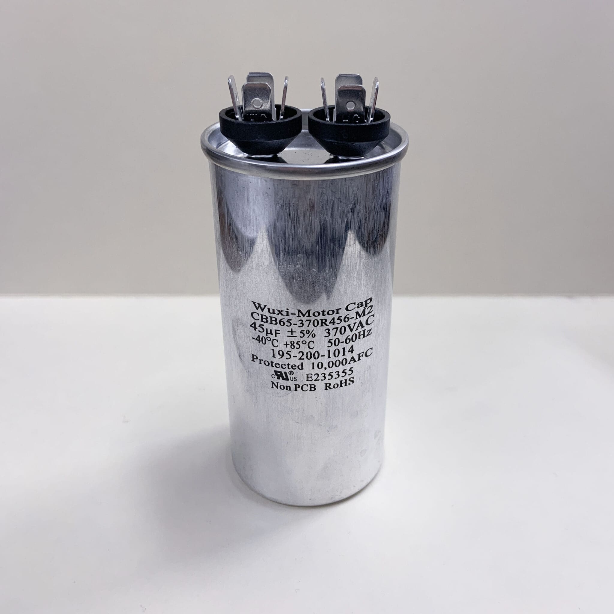 CBB65-370R456-M2 45 uF 370 VAC Capacitor 195-200-1014 16P002D21 ...