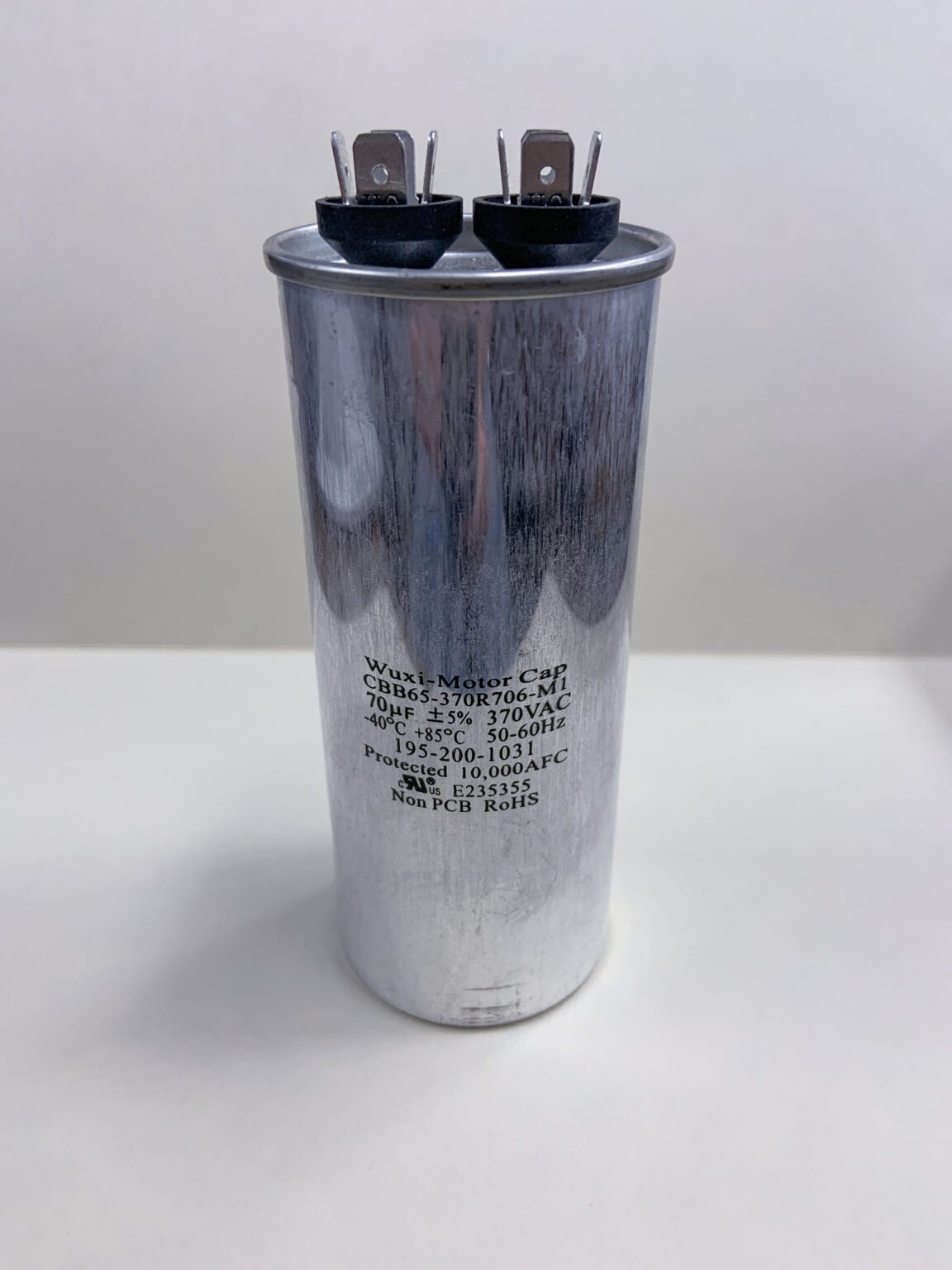 CBB65-370R706-M1 70 uF 370 VAC Capacitor 195-200-1031 46P008-01NN ... CBB65-370R706-M1 70 uF 370 VAC Capacitor 195-200-1031 46P008-01NN ...