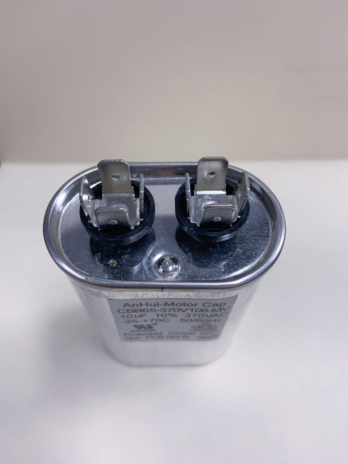 CBB65-370V106-MV 10 uF 370 VAC Capacitor - Capacitor Industries