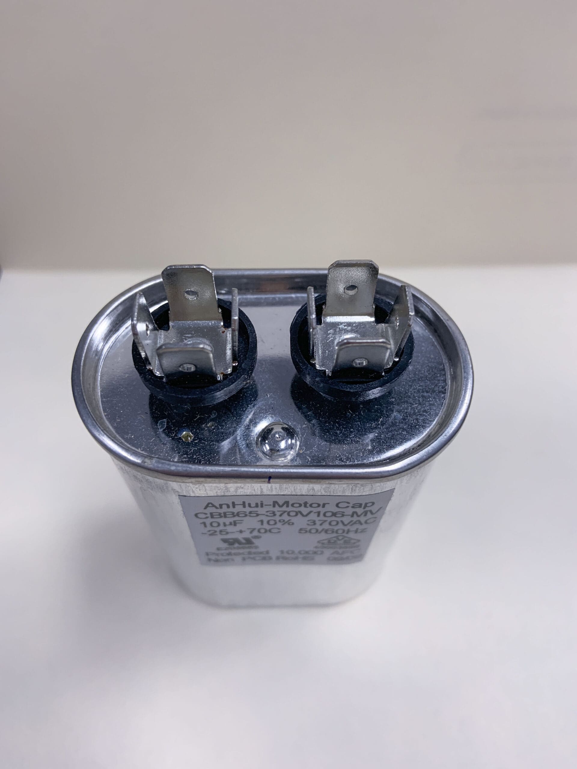 CBB65-370V106-MV 10 uF 370 VAC Capacitor - Capacitor Industries