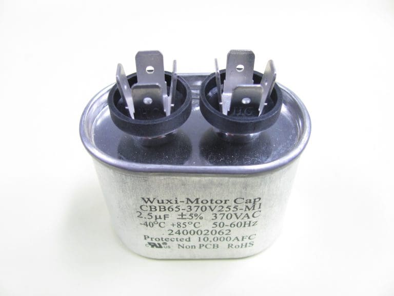 CBB65-370V255-M1 2.5 uF 370 VAC Capacitor 240002062 - Capacitor Industries