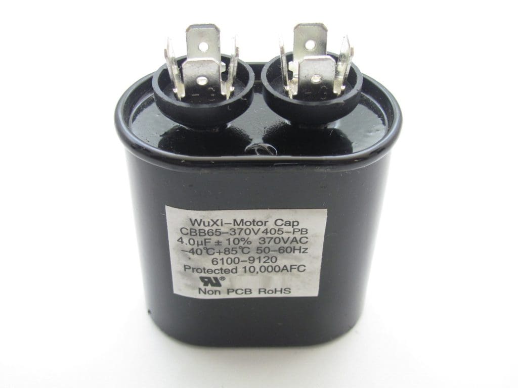 CBB65-370V405-PB 4 uF 370 VAC Capacitor 6100-9120 - Capacitor Industries