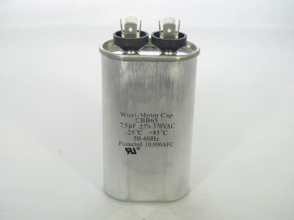 CBB65-370V755-M8 7.5 uF 370 VAC Capacitor - Capacitor Industries