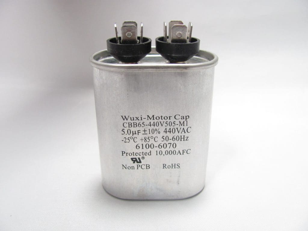 CBB65-440V505-M1 5 uF 440 VAC Capacitor 12029 6100-6070 - Capacitor ...