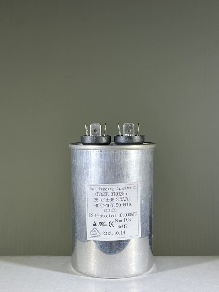 CBB65E-370R256 25 uF 370 VAC Capacitor - Capacitor Industries