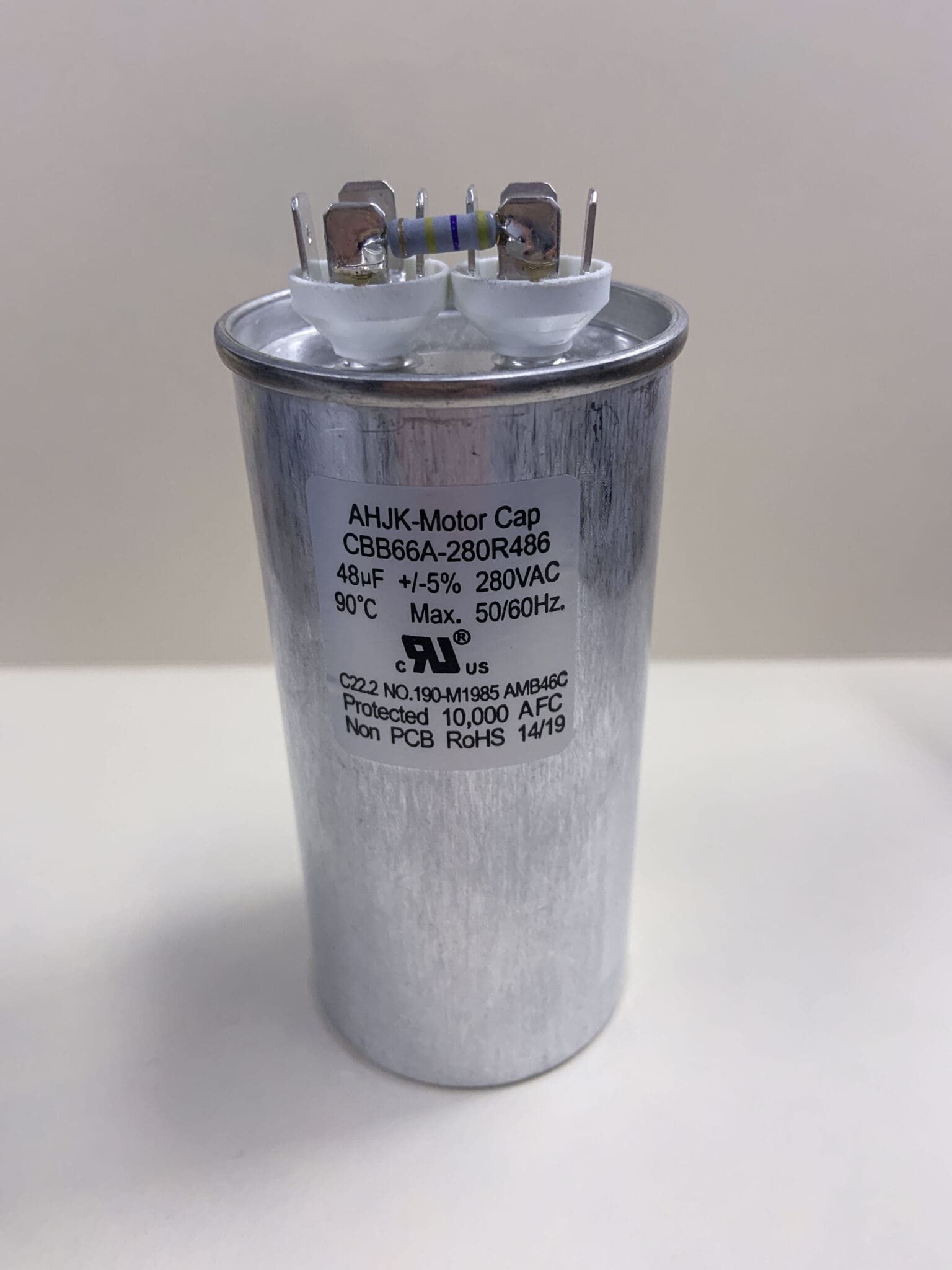 CBB66A-280R486 48 uF 280 VAC Capacitor - Lighting - Capacitor Industries