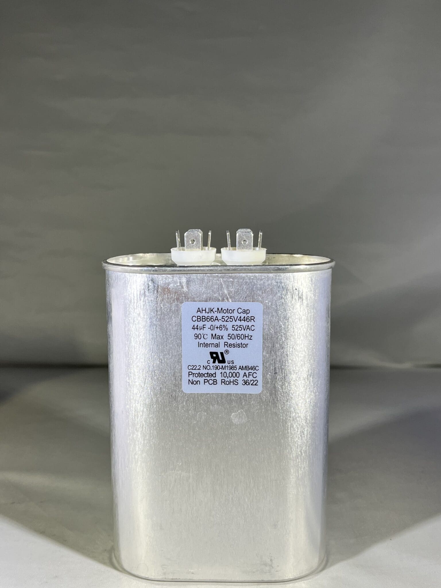 CBB66A-525V446R 44 uF 525 VAC Lighting Capacitor - Capacitor Industries