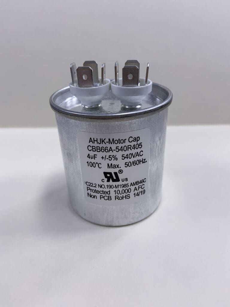 CBB66A-540R405 4 uF 540 VAC Lighting Capacitor - Capacitor Industries