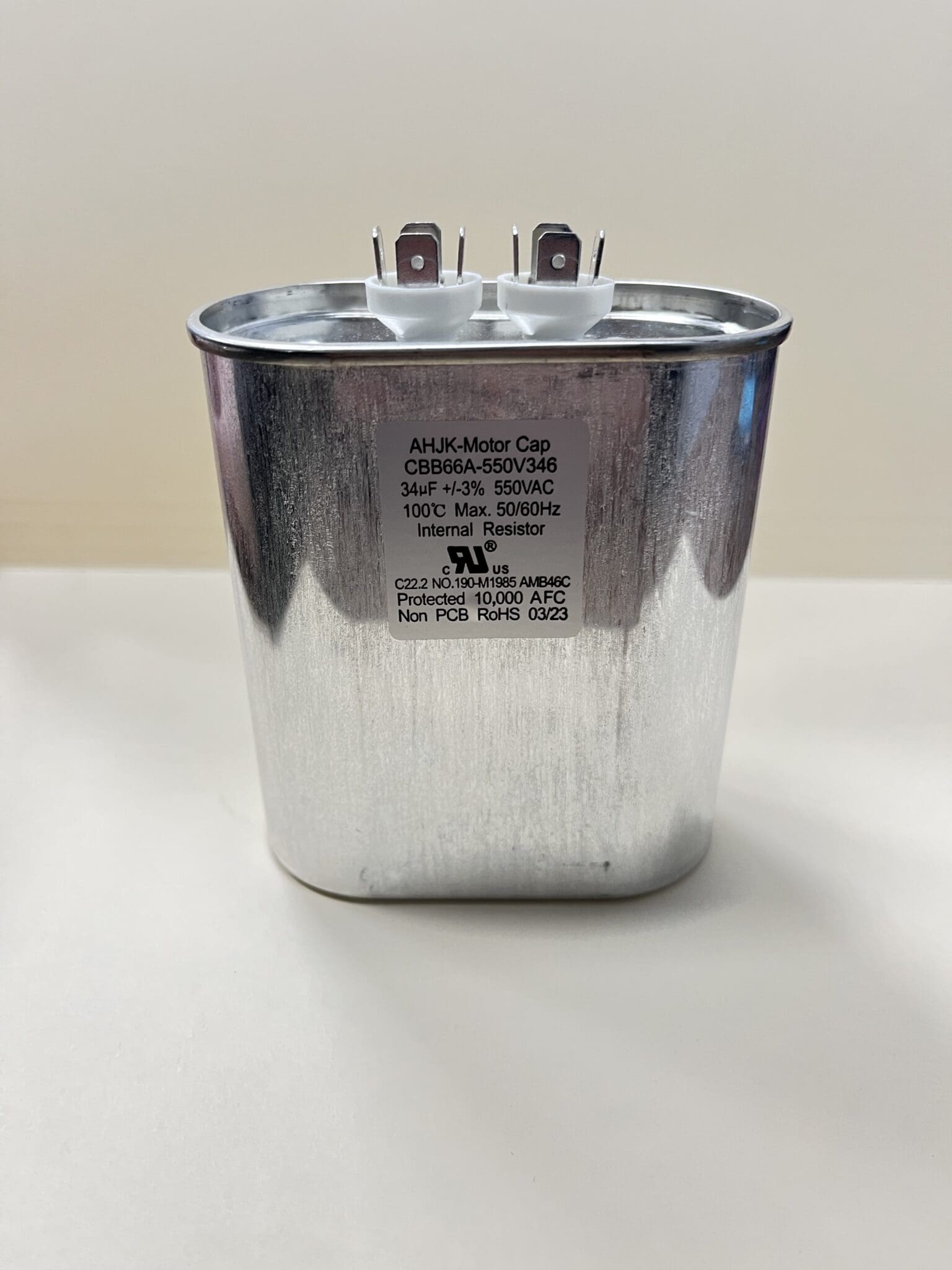 CBB66A-550V346 34 uF 550 VAC Capacitor - Capacitor Industries