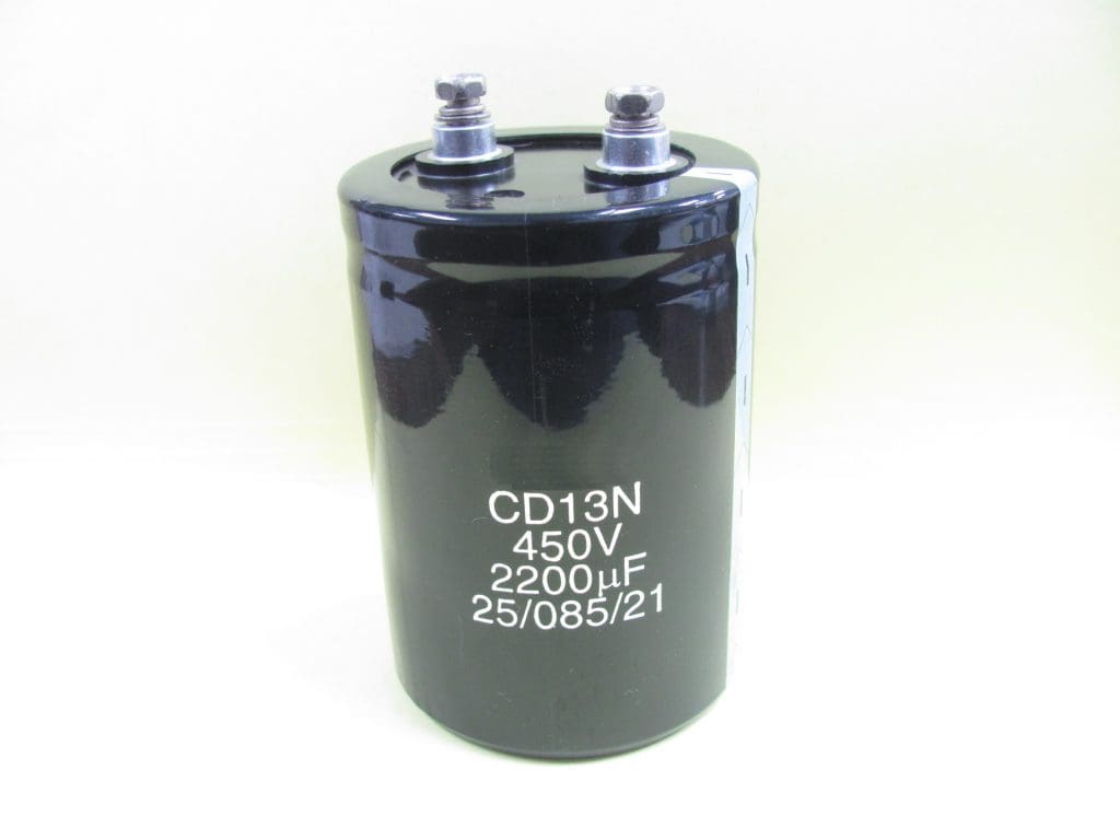 CD13N-2W222M64X89 2200 uF 450 VDC Capacitor - Capacitor Industries