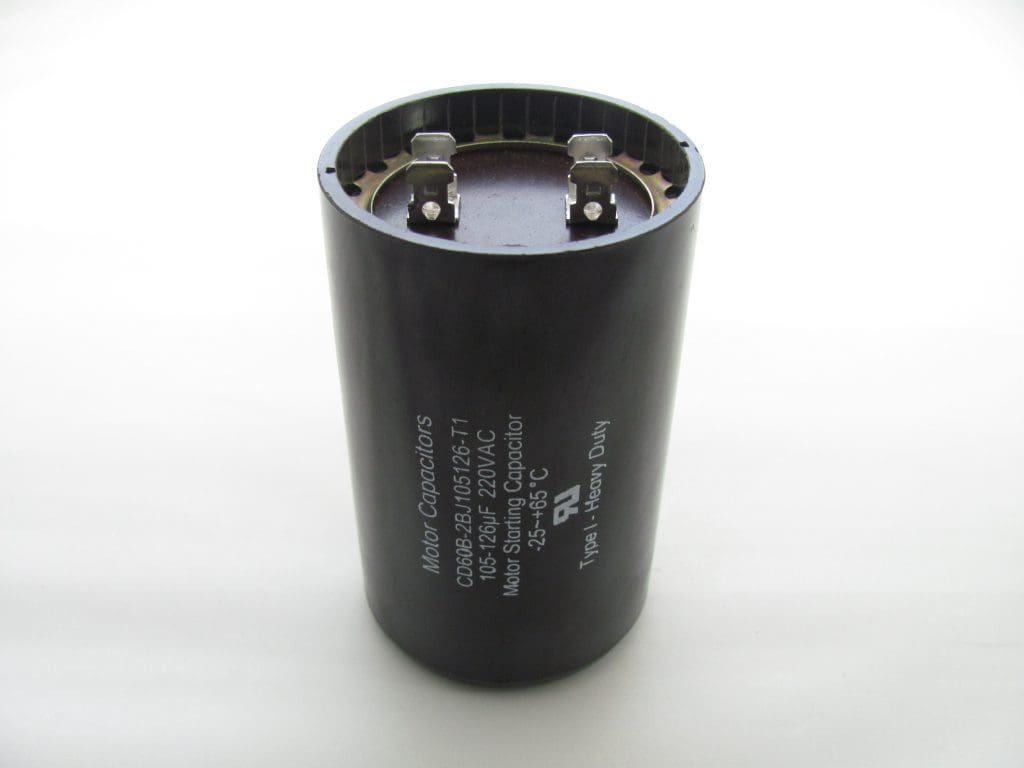 CD60B-2BJ105126-T1 105-126 uF 220 VAC Capacitor 3157001 - Capacitor ...