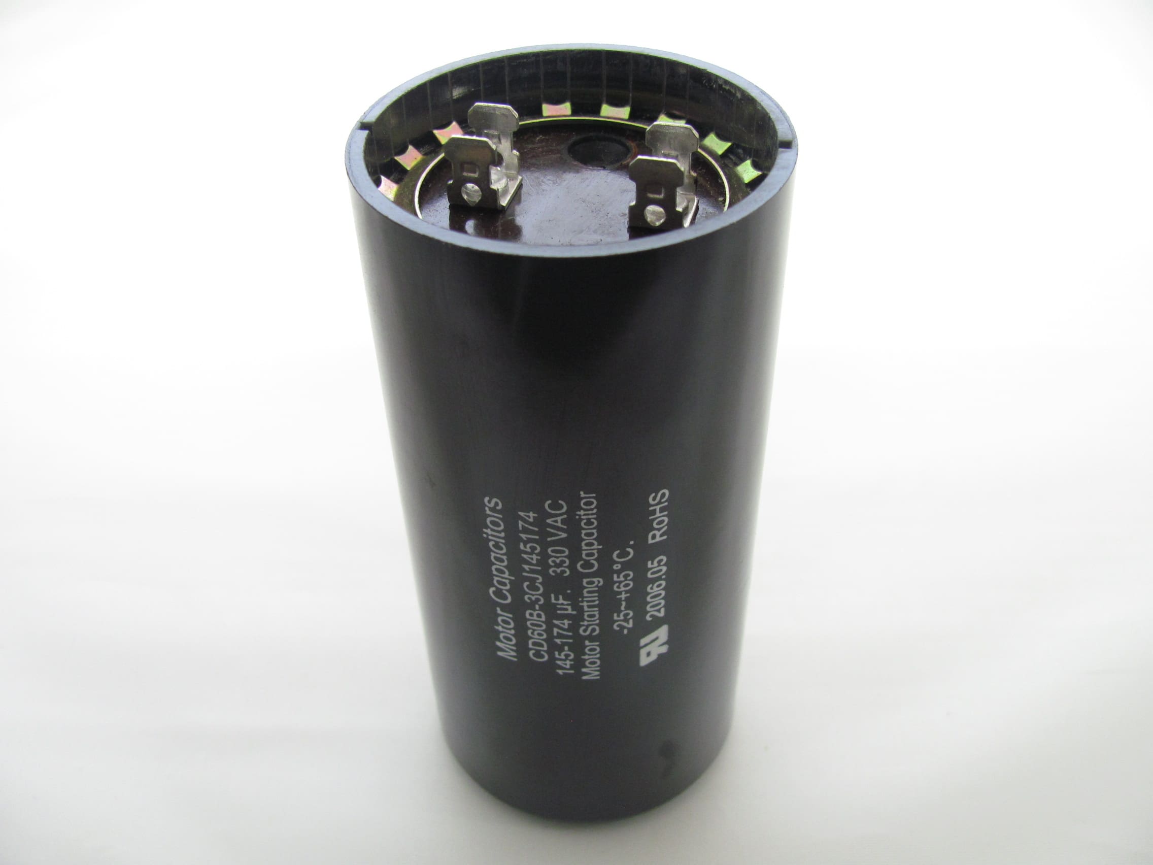 CD60B-3CJ145174 145-174 uF 330 VAC Capacitor 1066C - Capacitor Industries