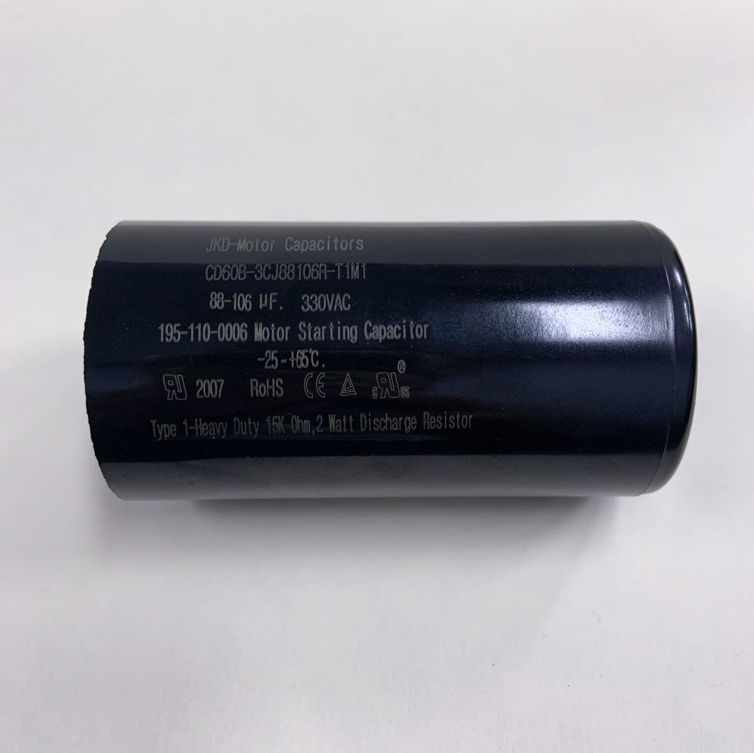 CD60B Motor Start Capacitor - Capacitor Industries