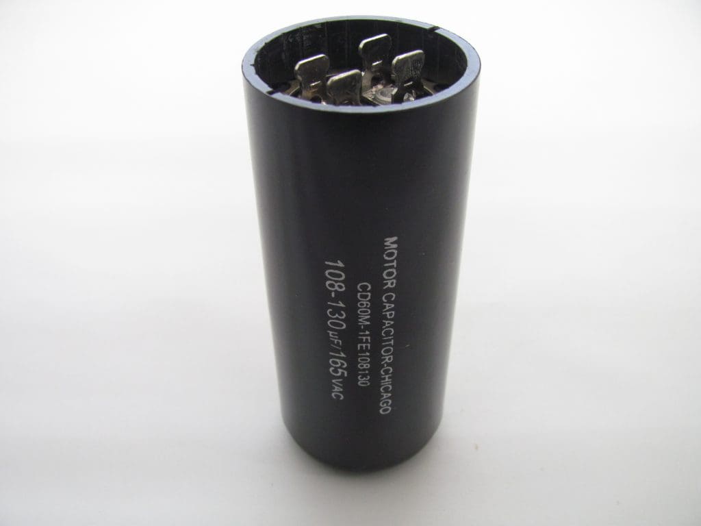 CD60M-1FE108130 108-130 uF 165 VAC Capacitor - Capacitor Industries