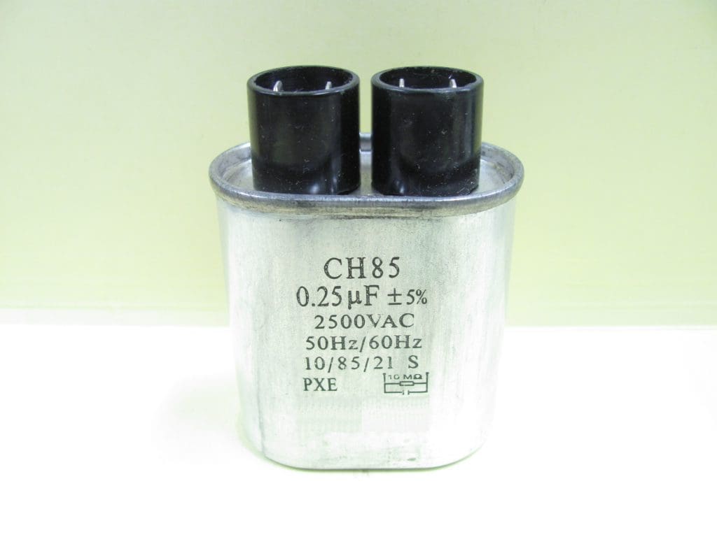 CH85-2500-254 0.25 uF 2500 VAC Microwave Capacitor w/ Internal Resistor ...