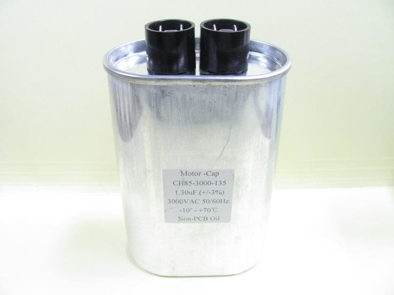 CH85-3000-135 1.3 uF 3000 VAC Microwave Capacitor w/ Internal Resistor ...