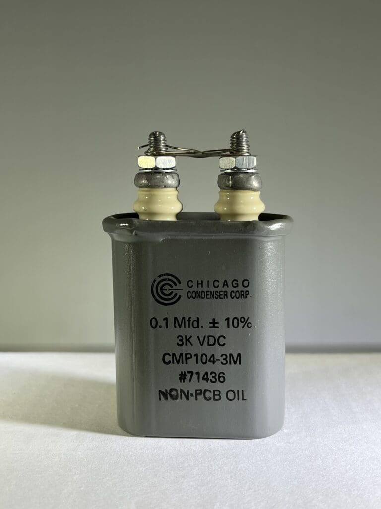 CMP104-3M 0.1 uF 3000 VDC Capacitor - Capacitor Industries