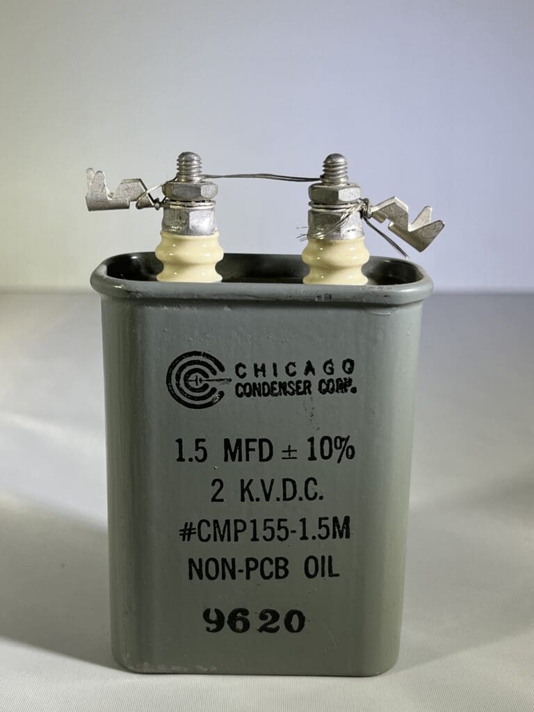 CMP155-1.5M 1.5 uF 2000 VDC Capacitor - Capacitor Industries