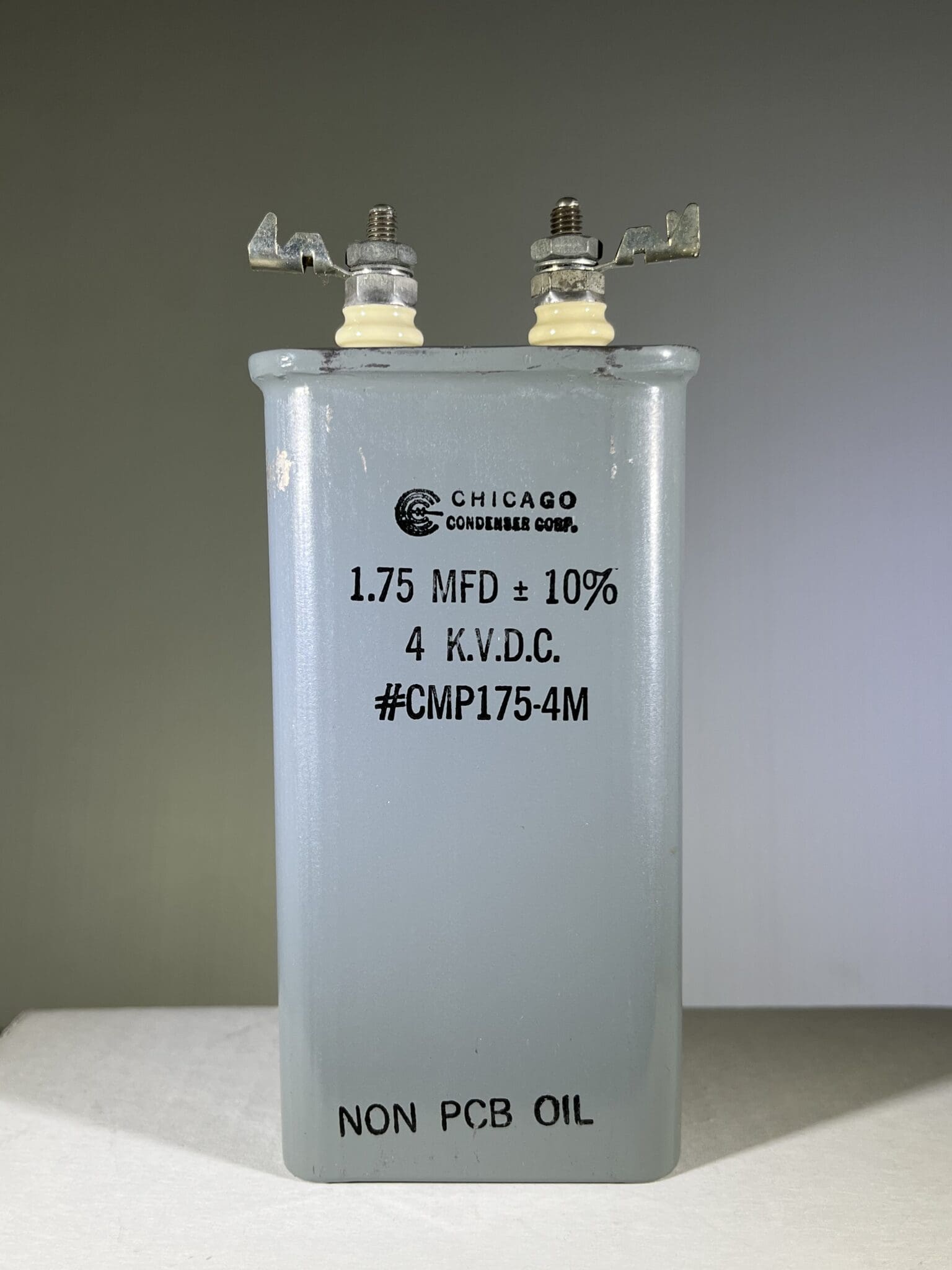 CMP175-4M 1.75 uF 4000 VDC Capacitor - Capacitor Industries
